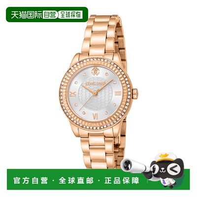 自营roberto cavalli 女士 休闲手表 美国奥莱直发