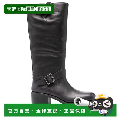 1h可退 香港直邮ASH 女士靴子 TRINIDAD01BLACK长筒靴