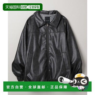 1h可退 日本直邮JEANASIS 女士复古风皮革夹克 282684皮衣