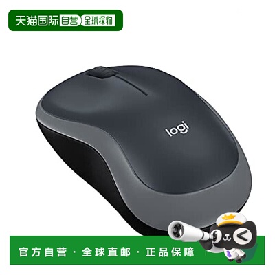 【日本直邮】Logicool罗技 鼠标 无线 电池可续用12个月灰色M185C
