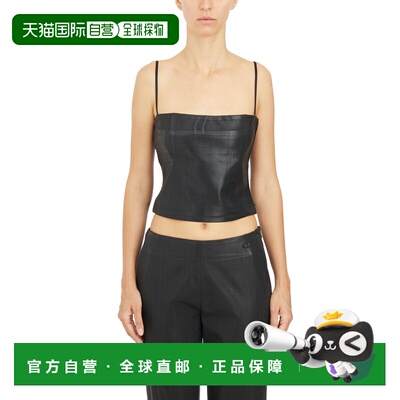 1h可退 香港直邮DIESEL 女士T恤 IA139890IPAA93R AW2024 黑色
