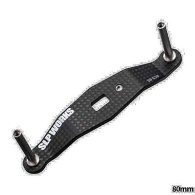 日本直邮Daiwa Reel Parts 23RCSB 碳曲柄 80 毫米