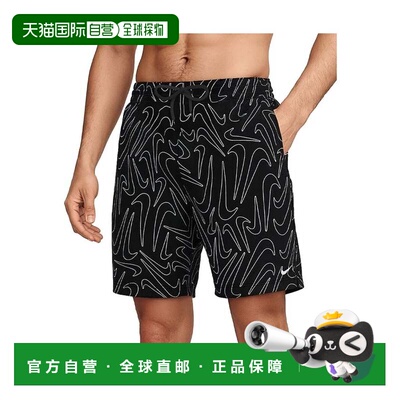 日本直邮耐克 Nike 男士 Breaker Toss Swoosh 7 排球短裤 黑色
