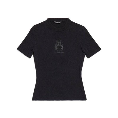 Balenciaga BURNING UNITY 短袖T恤 796127T3330