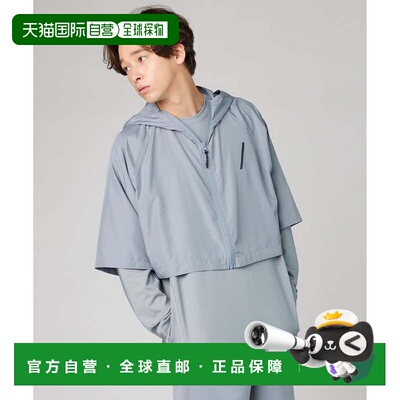 日本直邮ONWARD UNFILo 中性款 ACTIVE 蓝色系 运动服叠穿上衣