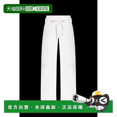 香港直邮TORY BURCH 女士休闲裤 177826108 SS2026 白色 COTTON P