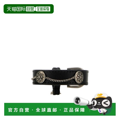 香港直邮PRADA 女士腰带 1IB6632HILF0201 CO 黑色 FASHION JEWEL