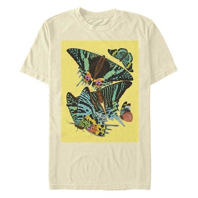 Fifth Sun|男士 Papillons 方形短袖圆领 T 恤