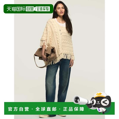 自营lucky brandLucky品牌女式有线雨披毛衣-storm 美国奥莱直发
