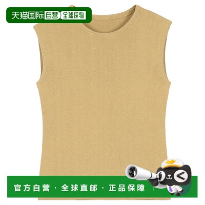 日本直邮KOBE LETTUCE UV防晒棉腈纶无袖针织上衣[KO5653EW22696]