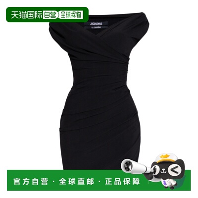 香港直邮JACQUEMUS 女士连衣裙 SS2025 黑色 感性251DR2261767990