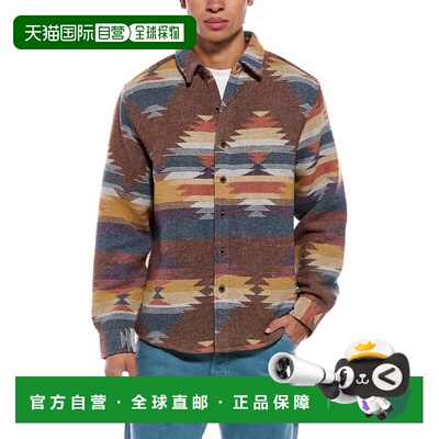 自营weatherproof vintage防风雨复古无衬里西南羊毛混 美国奥莱