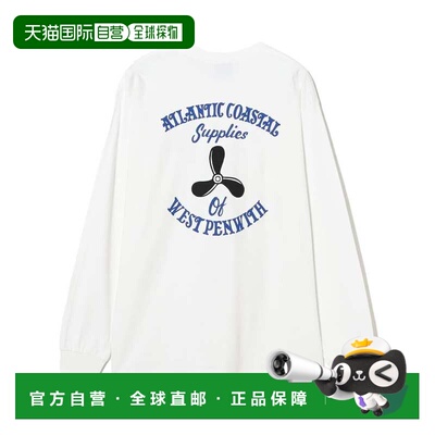 日本直邮Atlantic Coastal Supplies 男士 长袖印花T恤 361001035
