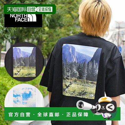 日本直邮The North Face 北面 Yosemite Scenery Tee 短袖T恤 NT3