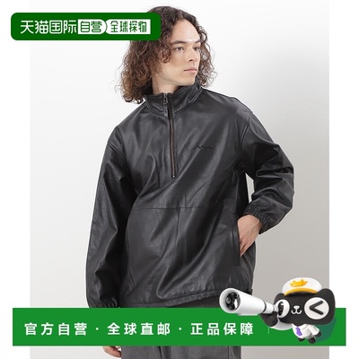1h可退 日本直邮MANASTASH 男士羊皮皮革拉链套头外套 7925950003