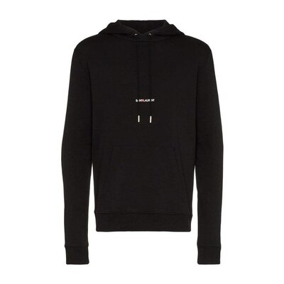 Saint Laurent 火爆多明星同款LOGO连帽卫衣 464581B2PG