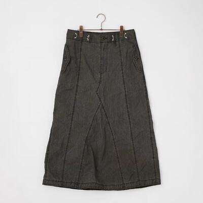 1h可退 日本直邮ROTA CANAL 女士尼龙长裙 军旅风设计侧插袋 1211