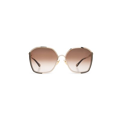 CHLOÉ 女士太阳镜 CH0288S0001 SS2025 金色 Charms sunglasses