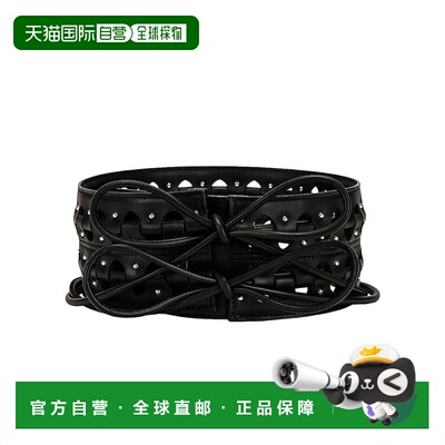1h可退 香港直邮alaia 女士 铰链皮带 AA1C002GCA158 black黑色