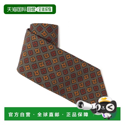 1h可退 日本直邮Bleck 男装 真丝 小纹印花领带 65025502181