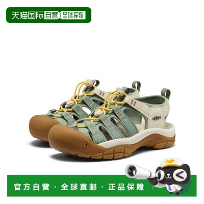 日本直邮KEEN 科恩凉鞋 NEWPORT H2 1032111 TRI-BLOCK LILY PAD