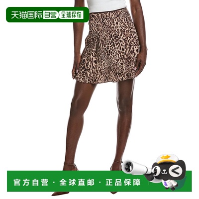 自营Vince Camuto Mini Skirt - brown 美国奥莱直发半身裙包臀裙