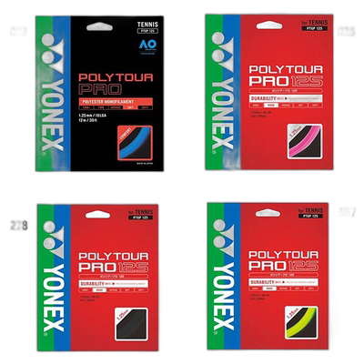 日本直邮网球 YONEX 男女款Polytour-Pro 125 网球装备肠线 YONEX
