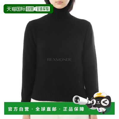 韩国直邮AMI FKS833 005 001 高领针织衫