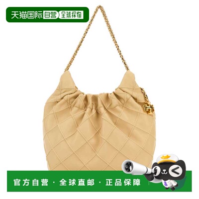 香港直邮TORY BURCH 女士斜挎包 162451700 AW2025 黄色 Fleming