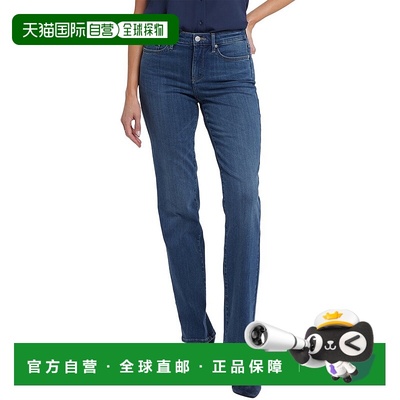 自营NYDJ Marilyn Valencia Surf Straight Leg Jean - blue 美国
