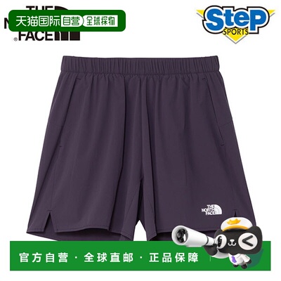 日本直邮北面THE NORTH FACE Streamline 透气侧袋松紧 跑步短裤