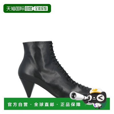 香港直邮Jil Sander 吉尔 桑达 女士 脚踝靴 black黑色 舒适时尚