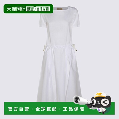 香港直邮HERNO 女士连衣裙 AB000060D520561000 SS2026 白色