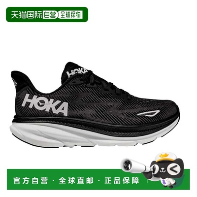 自营Hoka One Clifton 9 Black / White  1127896-BWHT Women's -