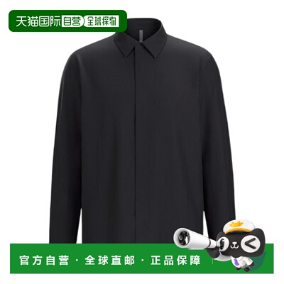 VEILANCE 男士衬衫 X000010591BLACK AW2026 黑色 长袖衬衫