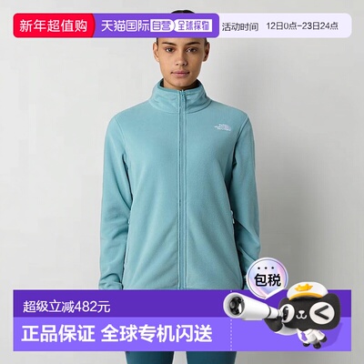 自营欧洲直邮北面 Glacier女士拉链抓绒衣 THE NORTHERN FACE外套