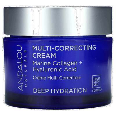 香港直邮andalou naturals安德鲁多重修复霜50ml多肽胶原芦正品