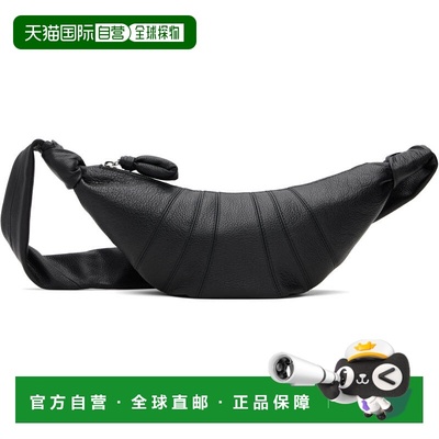 1h可退 香港直邮潮奢 Lemaire 男士 黑色小号 Croissant 单肩包 B