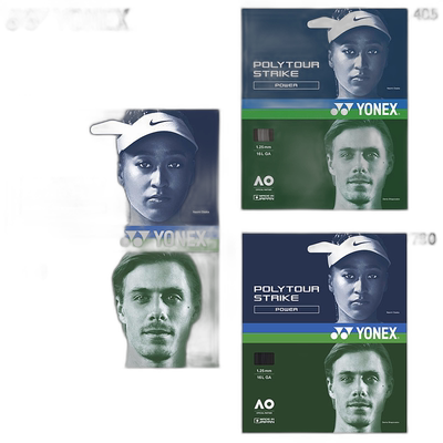 日本直邮Yonex 男式女式 Polytour Strike 125 网球配件硬质网球