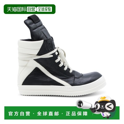 1h可退 香港直邮Rick Owens 系带高帮休闲鞋 RU01F2894LBELCO
