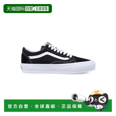 香港直邮Vans 范斯 男士 Old Skool 黑色帆布鞋 VN000CQDBA21BA2
