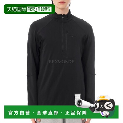 韩国直邮SATISFY FuzzFleece 网格半拉链衫 (11013-BK-SA) 咨询