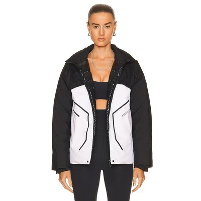 潮奢 Moncler 盟可睐 女士 Matt Barbat 黑色夹克 1A00017539HW