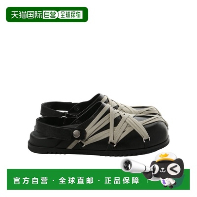 香港直邮RICK OWENS 女士凉鞋 RP01F6817LGYW109 SS2026 黑色