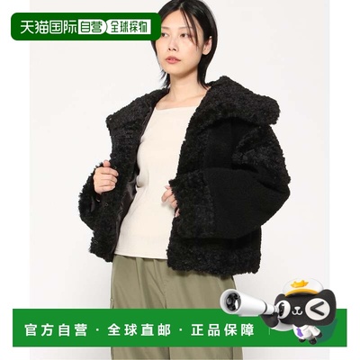 日本直邮Guess EZRA Oversize Faux Fur Coat
