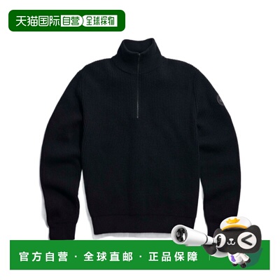 1h可退 香港直邮CANADA GOOSE 男士针织衫 7643MTBLACK AW2026 黑