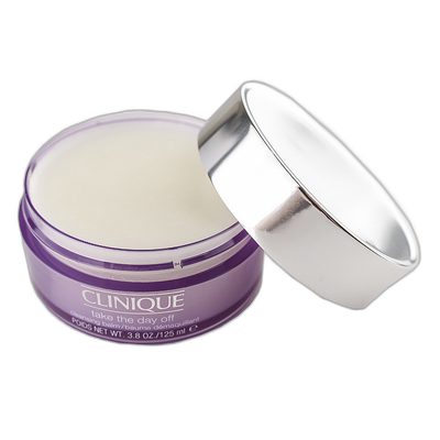香港直邮CLINIQUE倩碧紫胖子全脸眼唇三合一深层卸妆霜125ml正品
