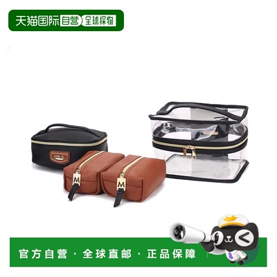 自营mia k collectionEmma Cosmetic Bag Clear Case set by Mia
