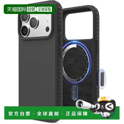 【日本直邮】elago iPhone 17 Pro MagSafe硅胶耐冲击手机壳 黑色