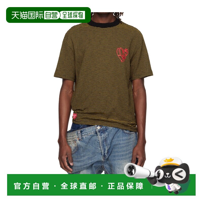 香港直邮ANDERSSON BELL 男士T恤 ATB1458MMUL1BLACKYELLOW